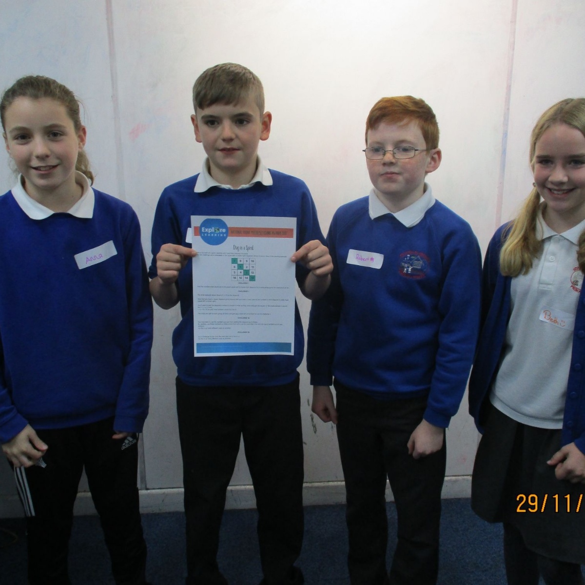 Stanton St Quintin - Young Mathematicians' make it to Round 2